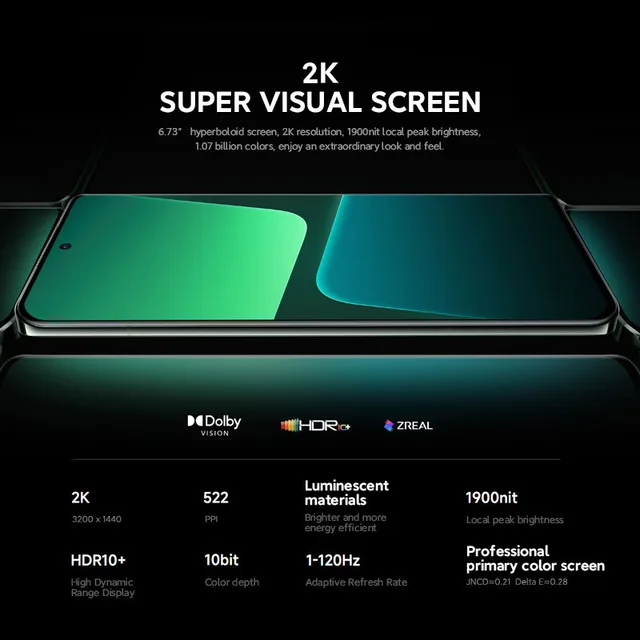 New Xiaomi 13 Pro 5G Mobile Phone Snapdragon 8 Gen2 6.73” 2K AMOLED 120W Charge 50W Wireless ...