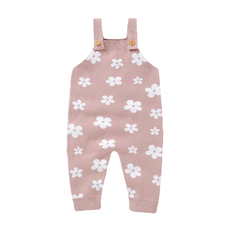 Fresh Floral Print Baby Girls Sweet Rompers 0-18 Months Spring & Autumn ...