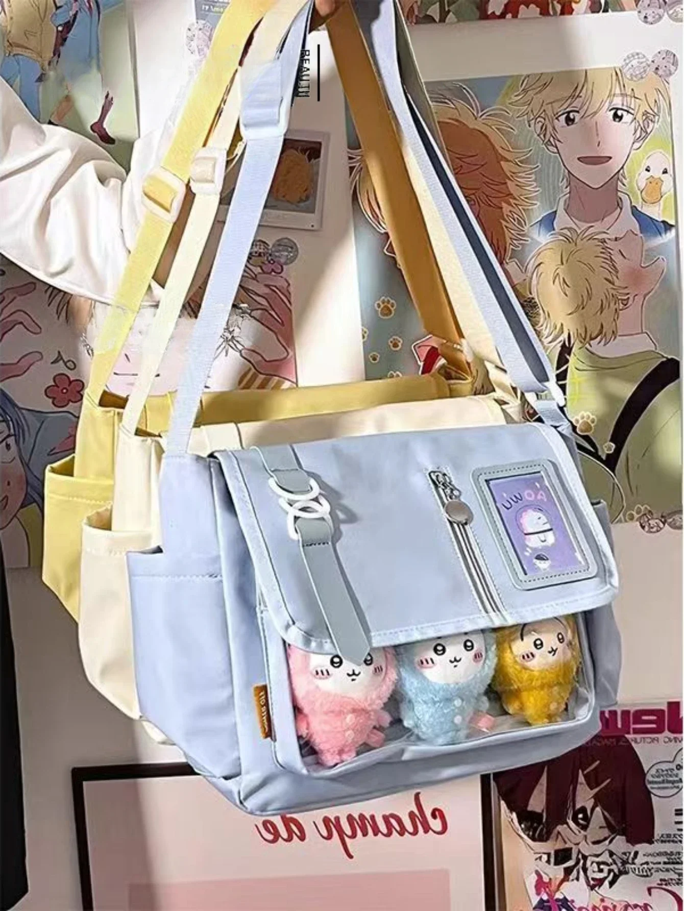 New-2024-Transparent-Itabag-Crossbody-Bag-DIY-Badges-Display-Plate-Ita ...