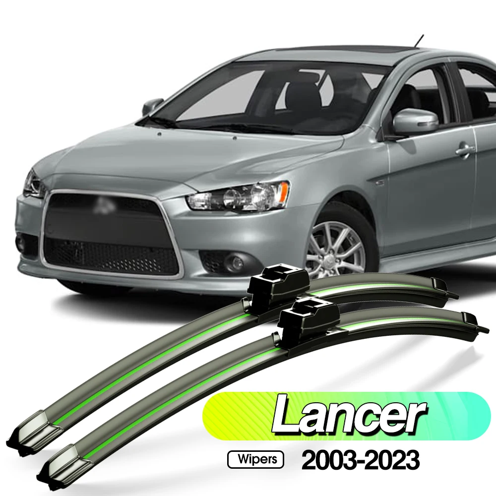 For-Mitsubishi-Lancer-7-8-9-2003-2023-2pcs-Front-Windshield-Wiper ...