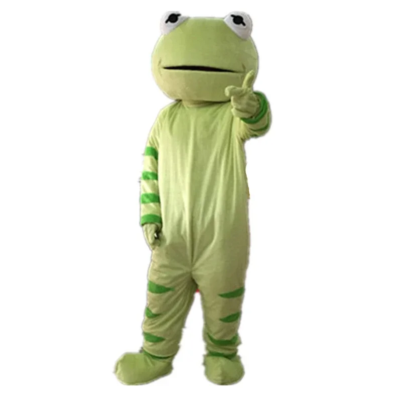 Green-Frog-Mascot-Costume-Toad-Bullfrog-Cosplay-Adult-Outfit-Cartoon ...