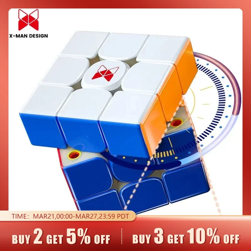 Qiyi-X-Man-Tornado-V3-M-Pioneer-UV-Magnetic-Magic-Speed-Cube ...