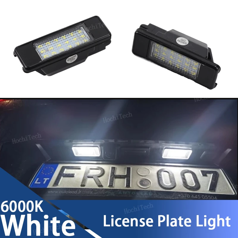 2x-arka-LED-SMD-lisans-plaka-lambas-6000K-i-in-Peugeot-106-1007-207CC ...