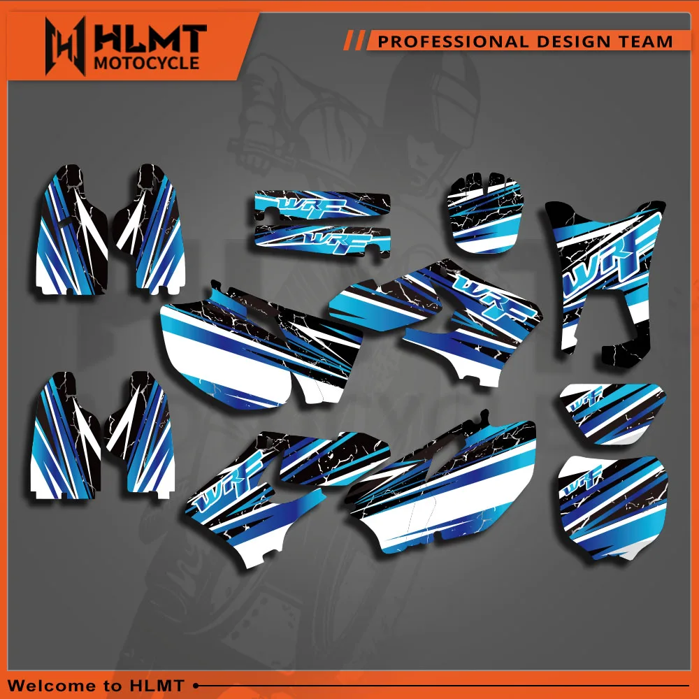 For Yamaha WR250F WR450F WRF 250 WRF 450 2005 2006 HLMT Motocross Full ...