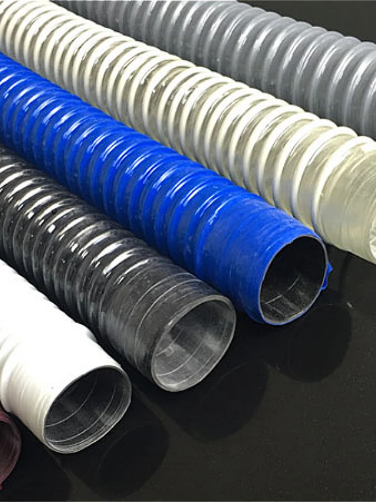 PVC 유연한 덕트 호스 직경 40 400mm, 환기 덕트, 목공 연기 먼지 추출 산업용 진공 청소기용, 1m ...