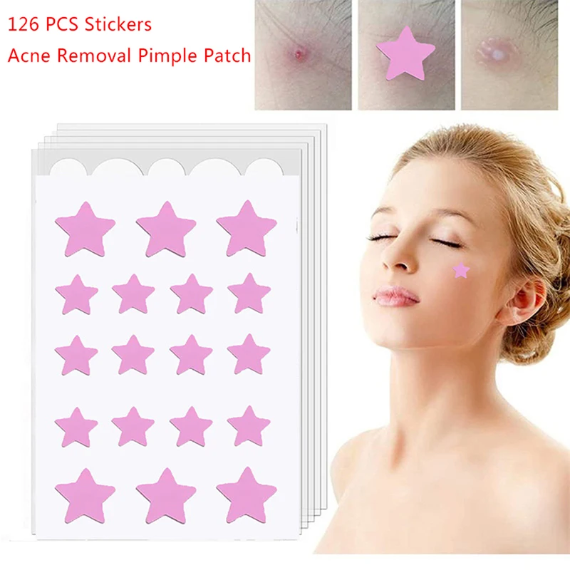 126Pcs Invisible Acne Removal Pimple Patch Beauty Acne Tools Pimple ...