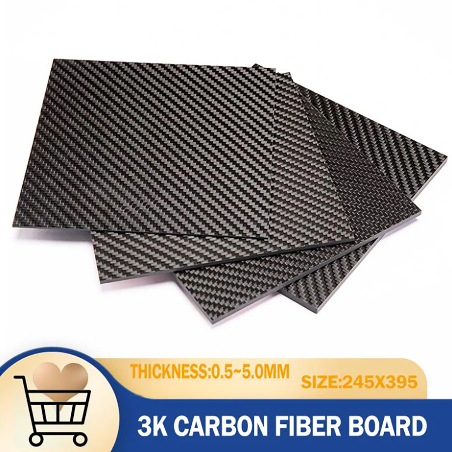 245x395mm-3K-Full-Carbon-Fiber-Plate-Sheet-High-Strength-Carbon-Board ...