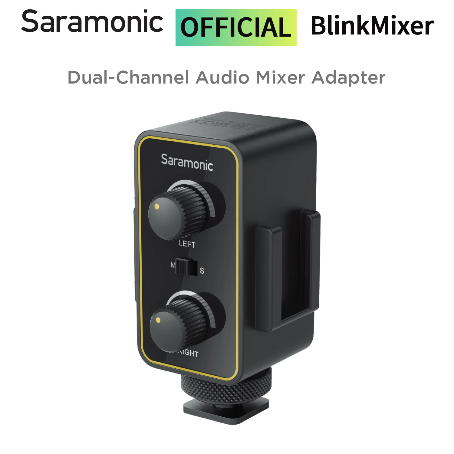Saramonic-BlinkMixer-Dual-Channel-3-5mm-Microphone-Audio-Mixer-Adapter ...