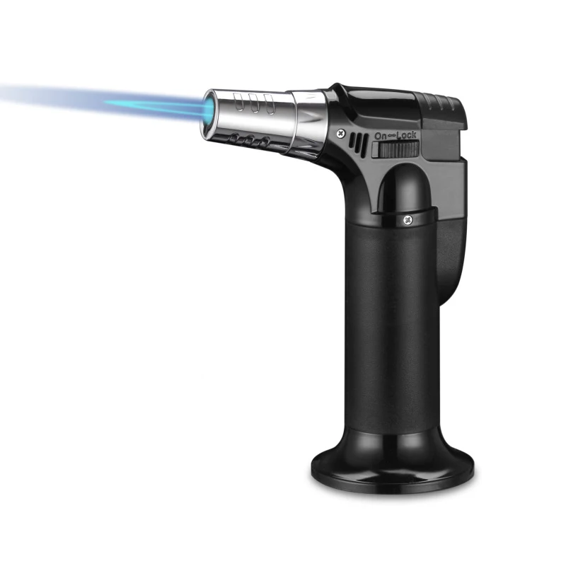 Flame-Torch-Lighter-Kitchen-Cooking-Outdoor-Camping-Gas-Jet-Windproof ...