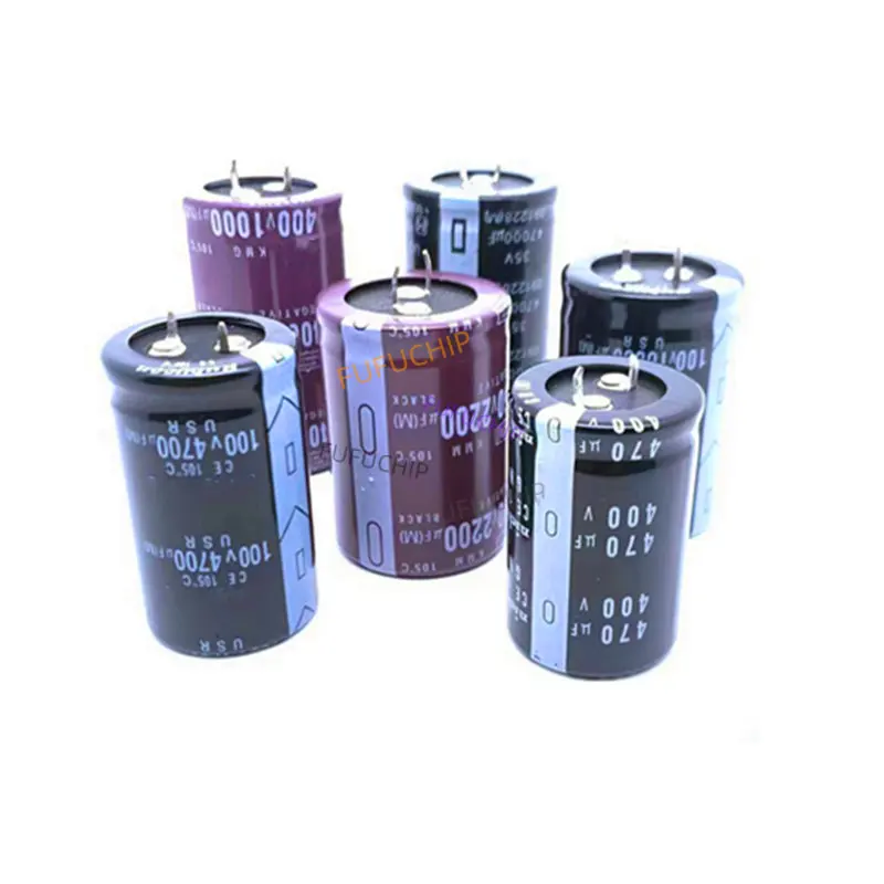 Aluminum Electrolytic Capacitor 63 200V 250V 400V 450V 47 68 82 100 120 ...