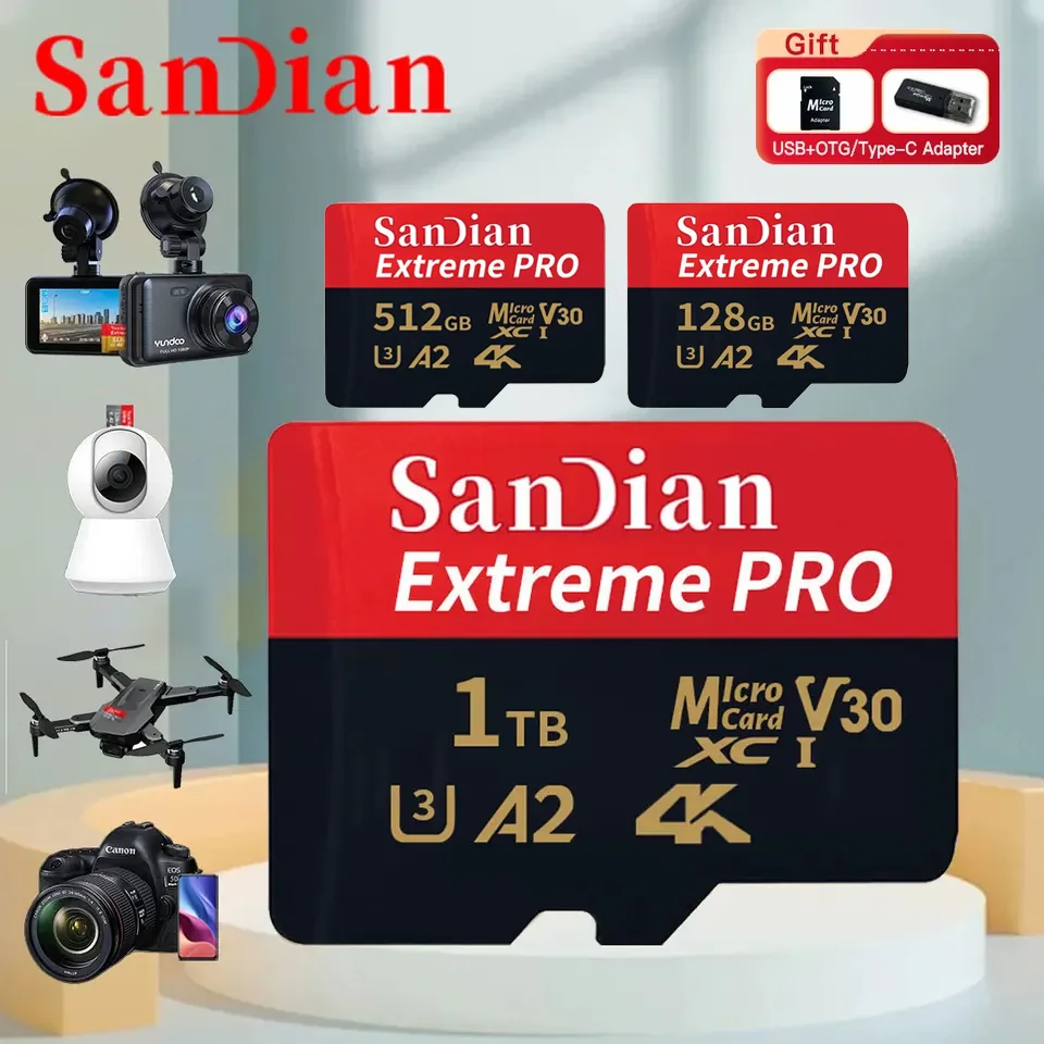 Tarjeta-de-memoria-Micro-TF-de-gran-capacidad-128GB-518GB-Flash-de-alta ...