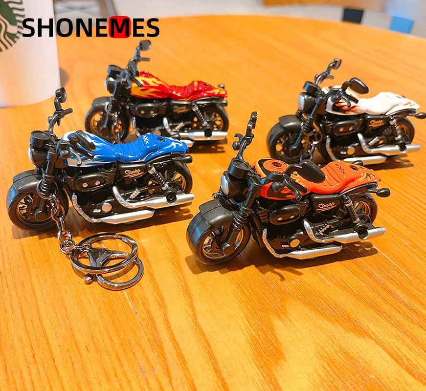 ShoneMes-Motorcycle-Keychain-Exquisite-Harley-Motocross-Key-Rings-Car ...