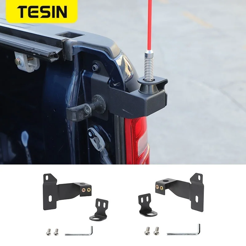 TESIN Metal Car Tailgate Antenna Mount Bracket Holder Accessories For ...