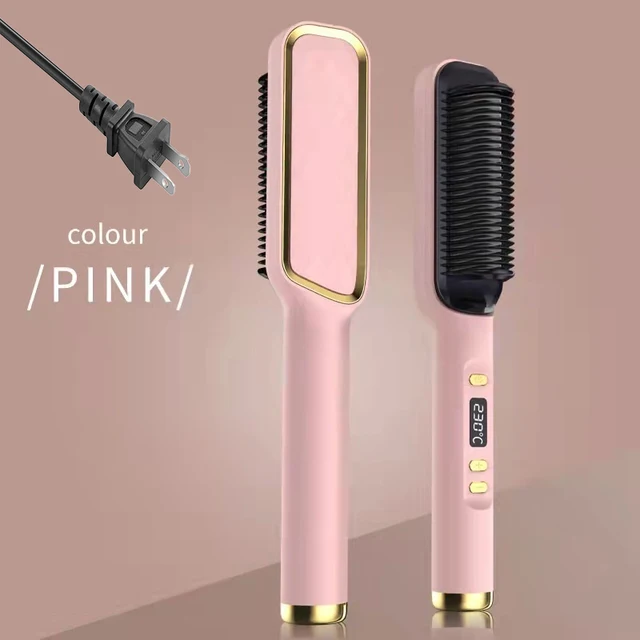 Electric Hot Comb Multifunctional Straight Hair Straightener Comb ...
