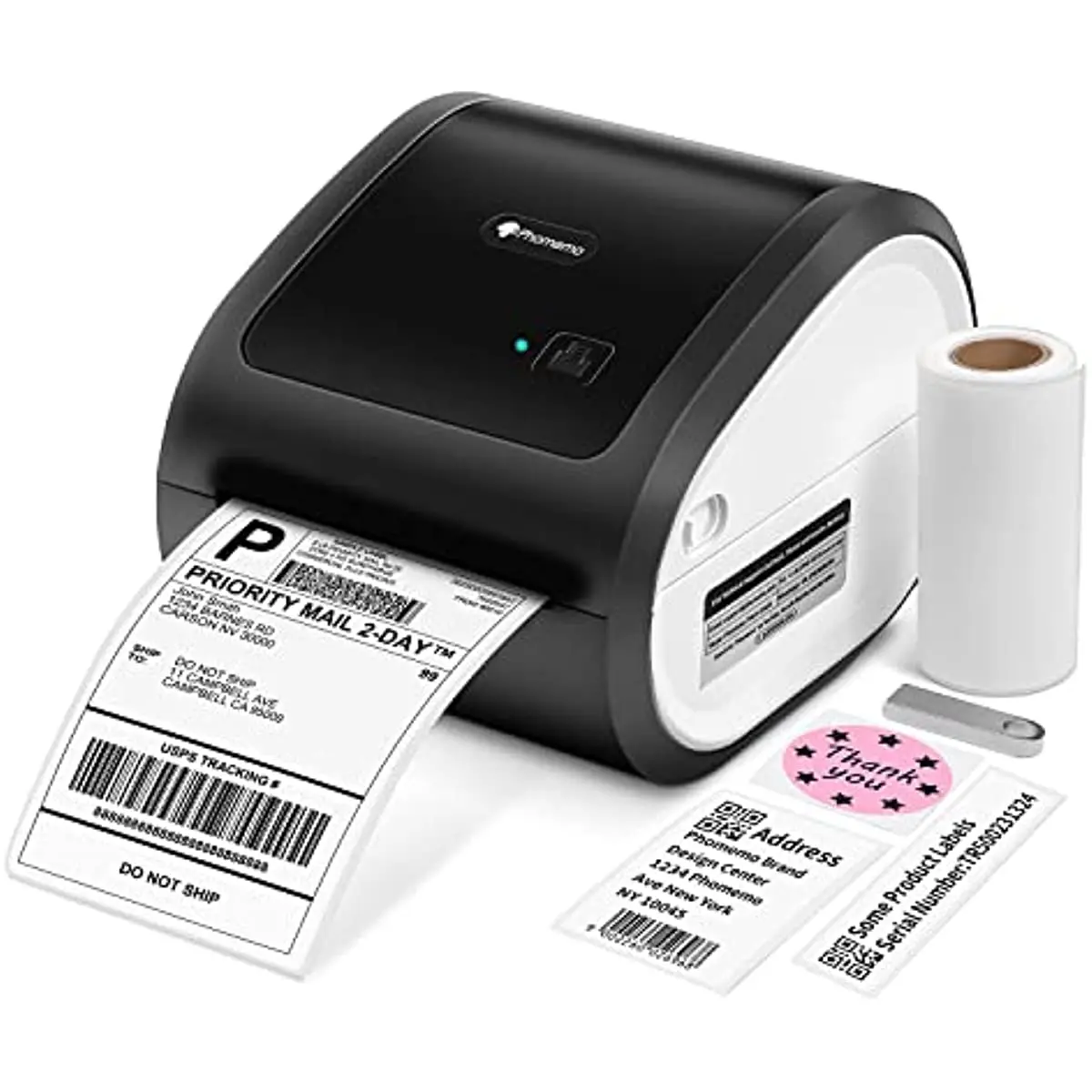 Phomemo D520 Label Maker Envio Etiqueta Impressora Portátil Adesivo ...