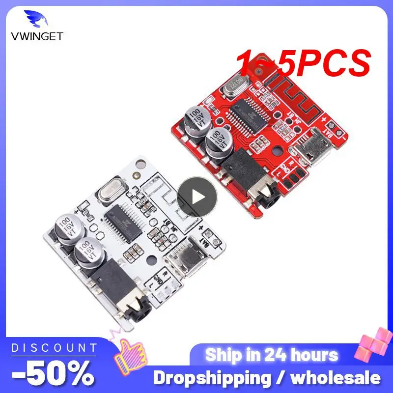 1-5PCS-5-0-Car-Speaker-Module-Audio-Receiver-Board-3-5mm-Stereo ...