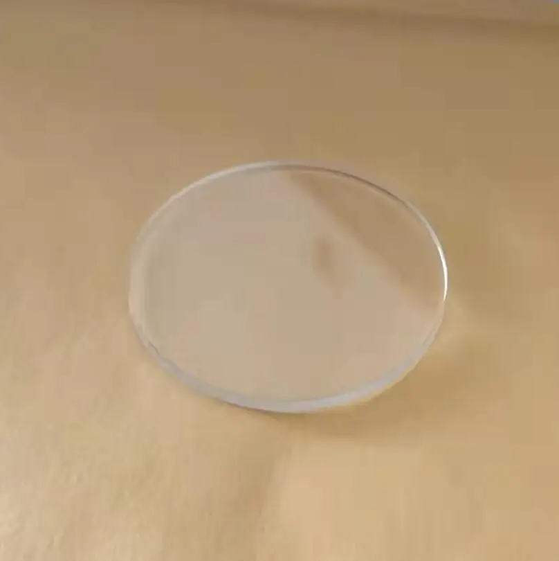 Cristal-de-reloj-Mineral-plano-de-2-0mm-de-grosor-cristal-redondo-de ...