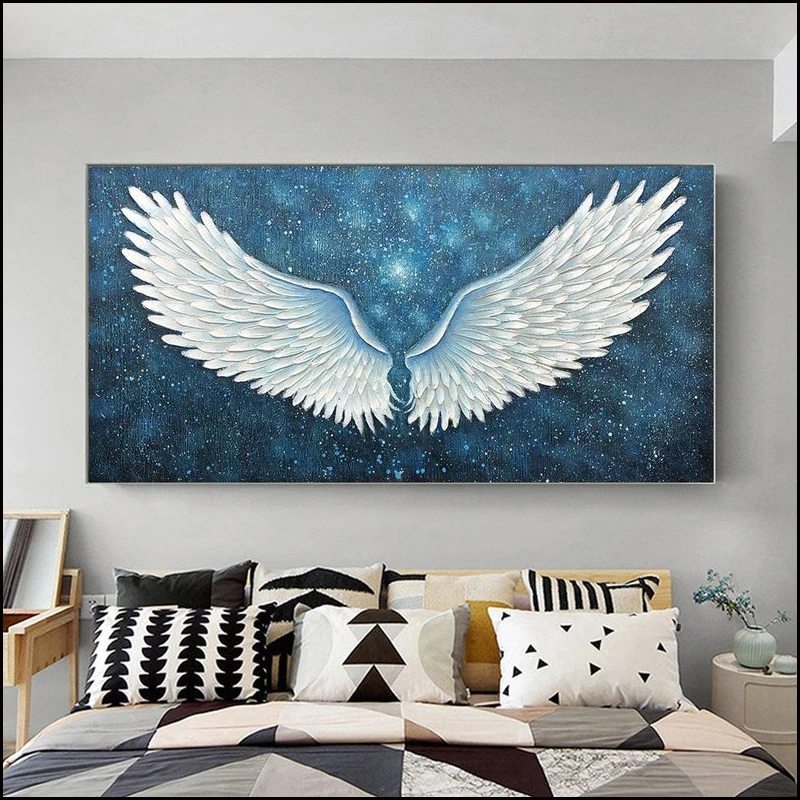 Flying Bird Abstract Painting