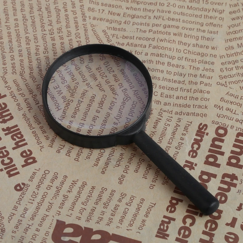 2X Magnifier for Reading Tool Handheld Magnifying Glass for Reading ...