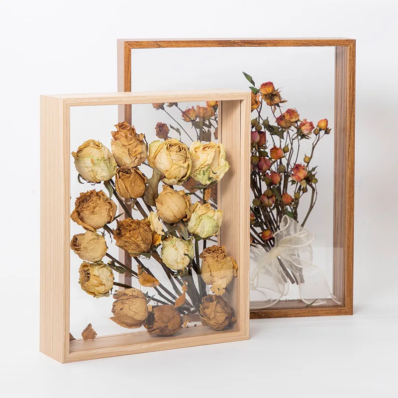 Deep-Transparent-Shadow-Box-Frames-Bouquet-Display-Flower-Case-Deep-for ...