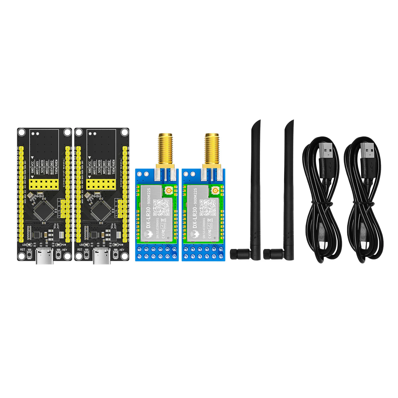 DX-LR30 Semtech SX1262 Developer Package TTL UART Serial Port 8Km Long ...