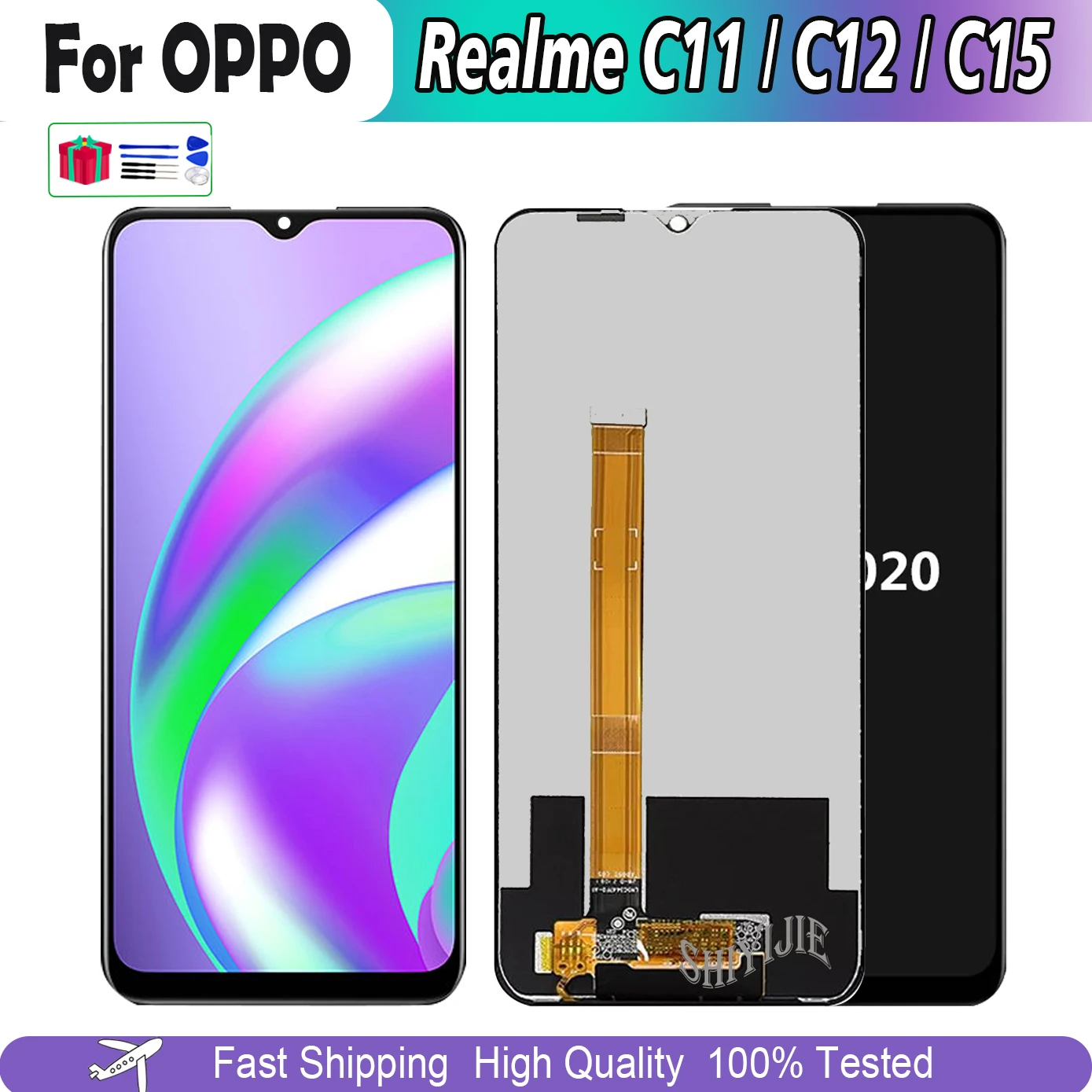 Tested LCD for Oppo Realme C12 Display Assembly Replacement For OPPO ...