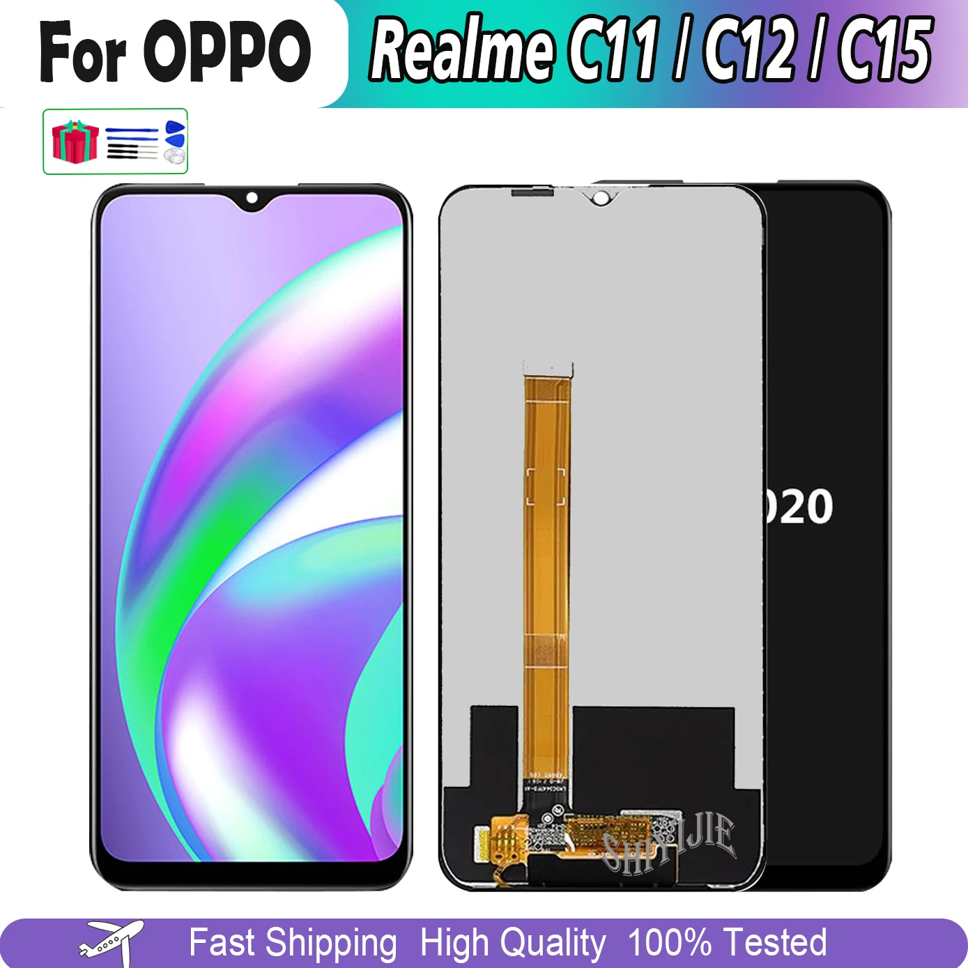 Tested Lcd For Oppo Realme C12 Display Assembly Replacement For Oppo ...