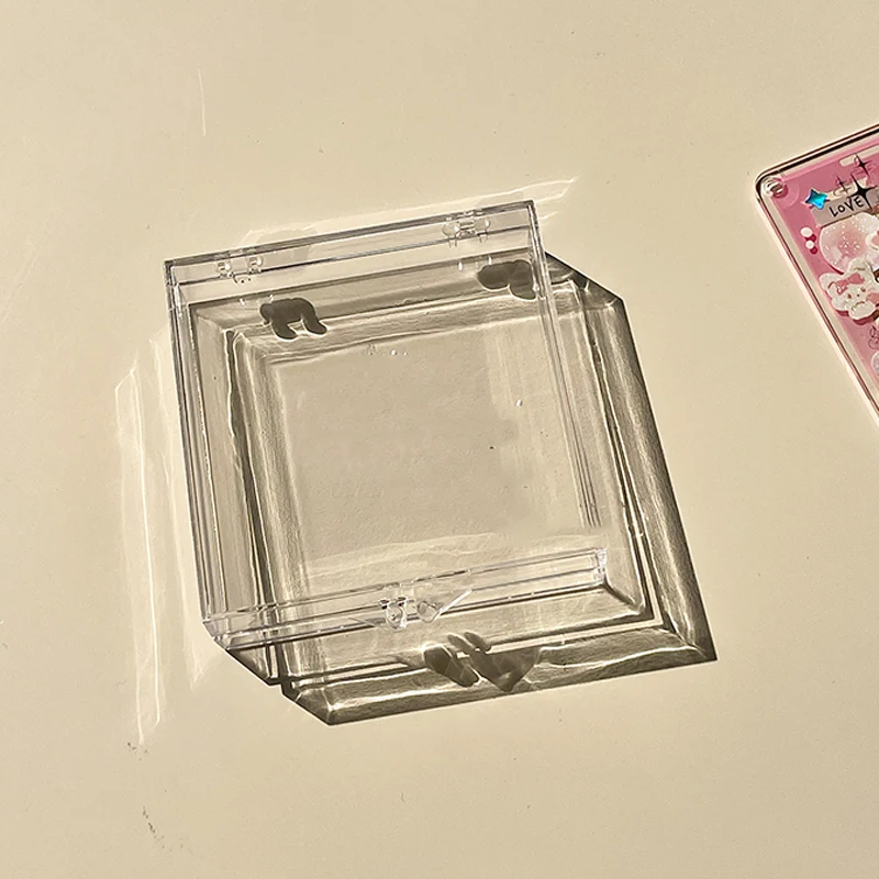 1-inch-Acrylic-Transparent-Square-Desk-Storage-Box-Photocard-Holder ...