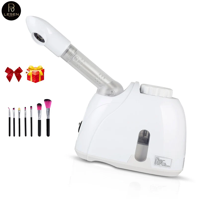 Ozone Facial Steamer Warm Mist Humidifier for Face Deep Cleaning ...