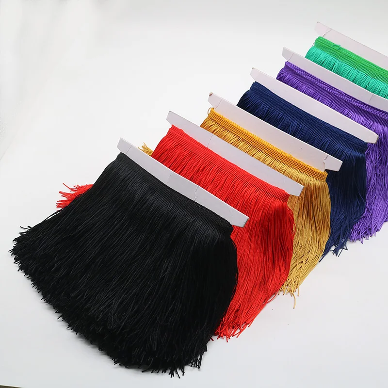 15cm-Wide-Tassel-Fringe-Trim-Lace-Polyerter-Fibbon-Fringes-For-Sewing ...