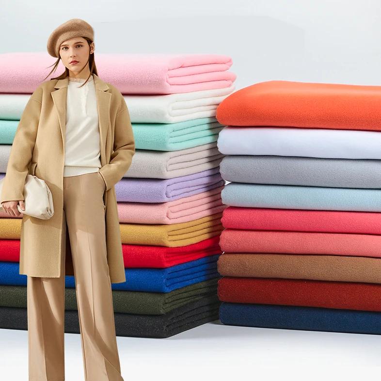 Thick-Brushed-Imitation-Cashmere-Wool-Fabric-Woolen-Fabric-for-Coat ...