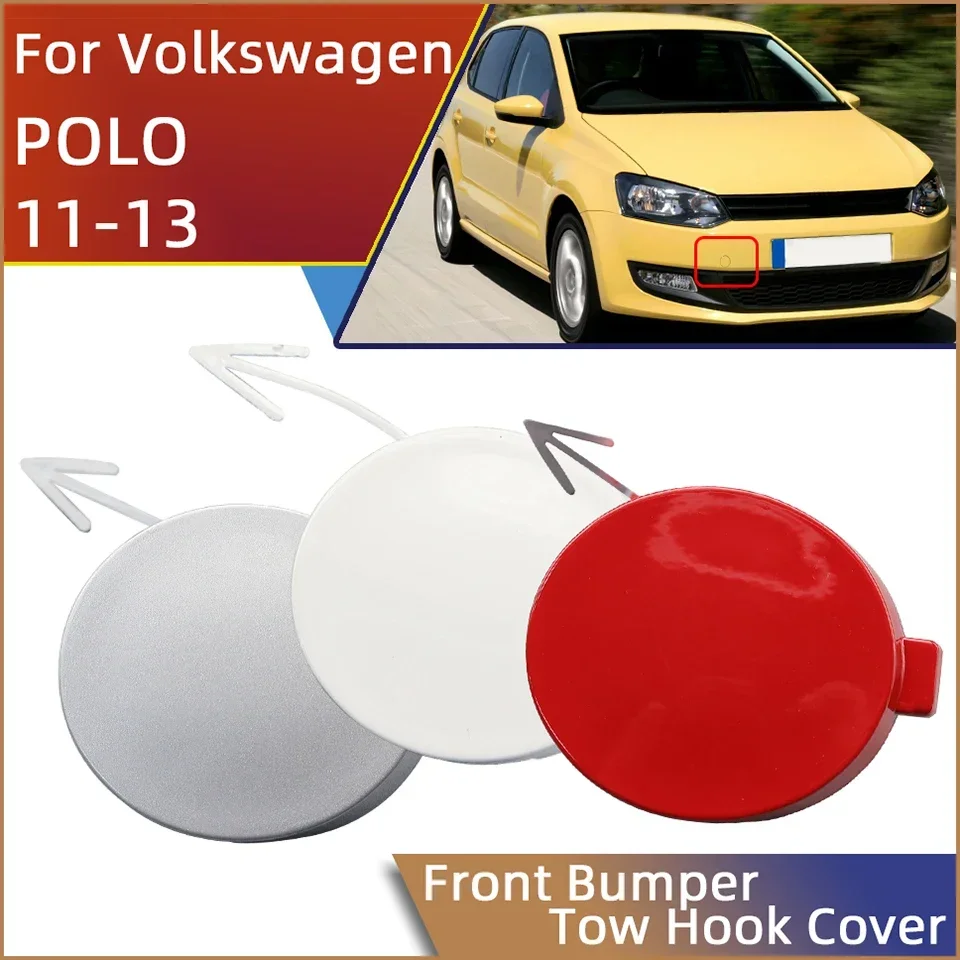 Front Bumper Towing Hook Eye Cover Cap For Volkswagen VW Polo MK5 2011 ...