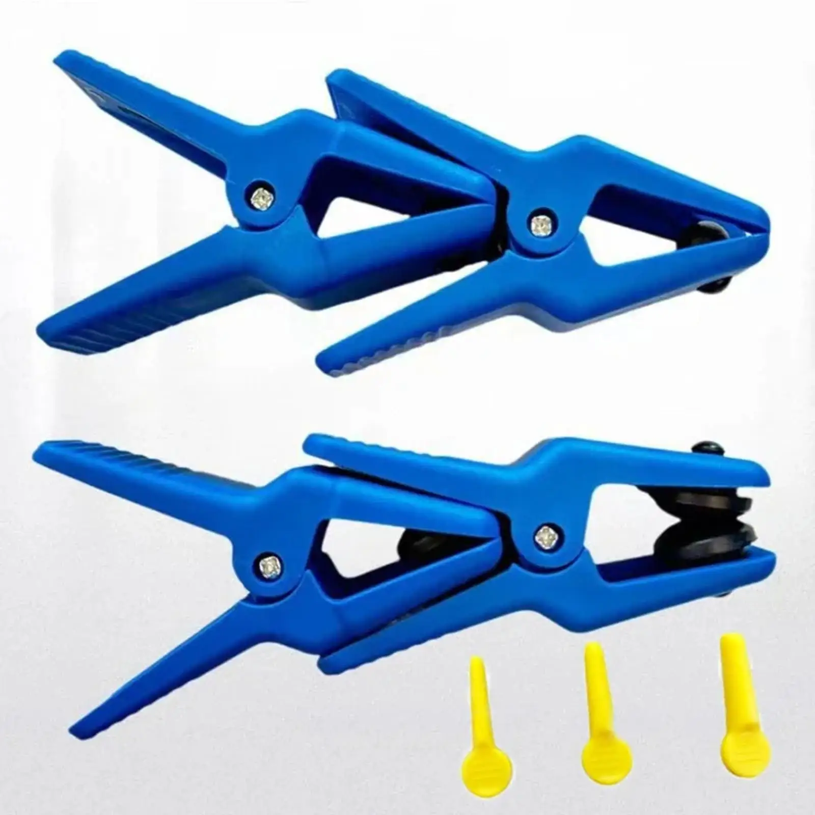 Universal Fluid Hose Stoppers ABS Plastic Brake Line Clamp Set Car ...