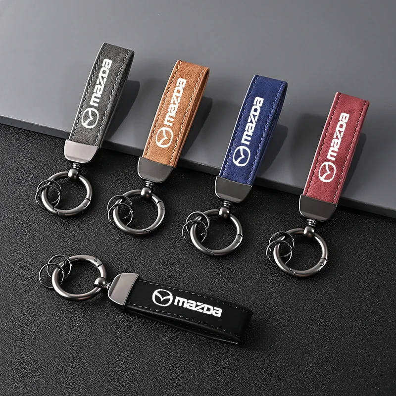 Fashion-Leather-Metal-Keychain-Car-Styling-Luxury-Keyring-For-Mazda-6-2 ...