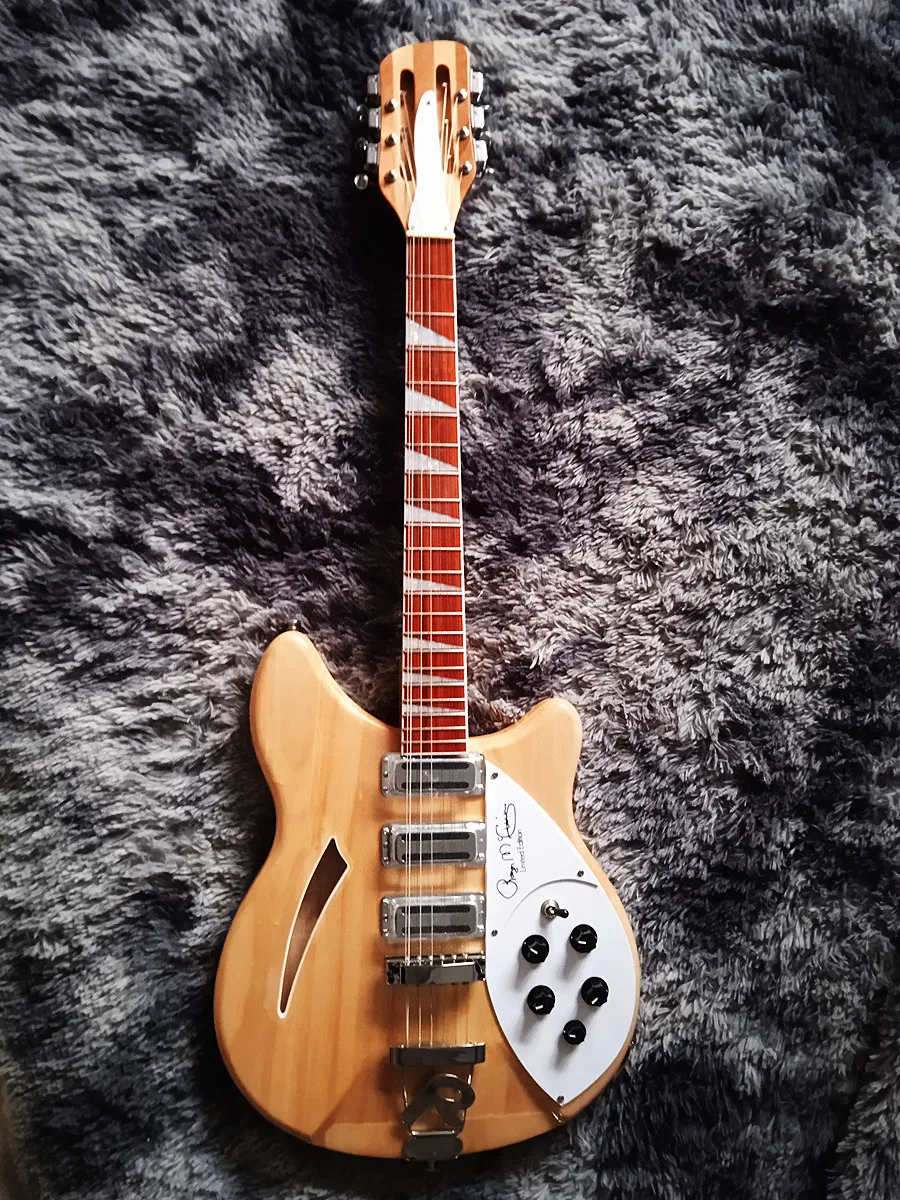 Natural-Clear-Glosscolor12-strings-Rickenback-360-electric-jazz-guitar ...