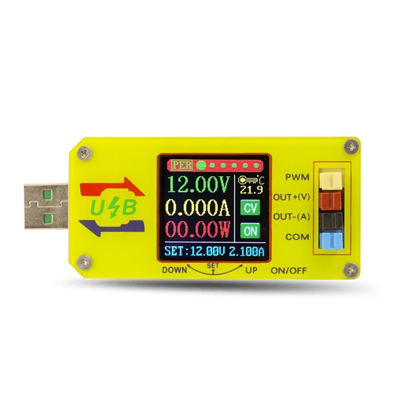 CNC USB Boost Buck Voltage Power Supply Constant Voltage 5V to 12V ...