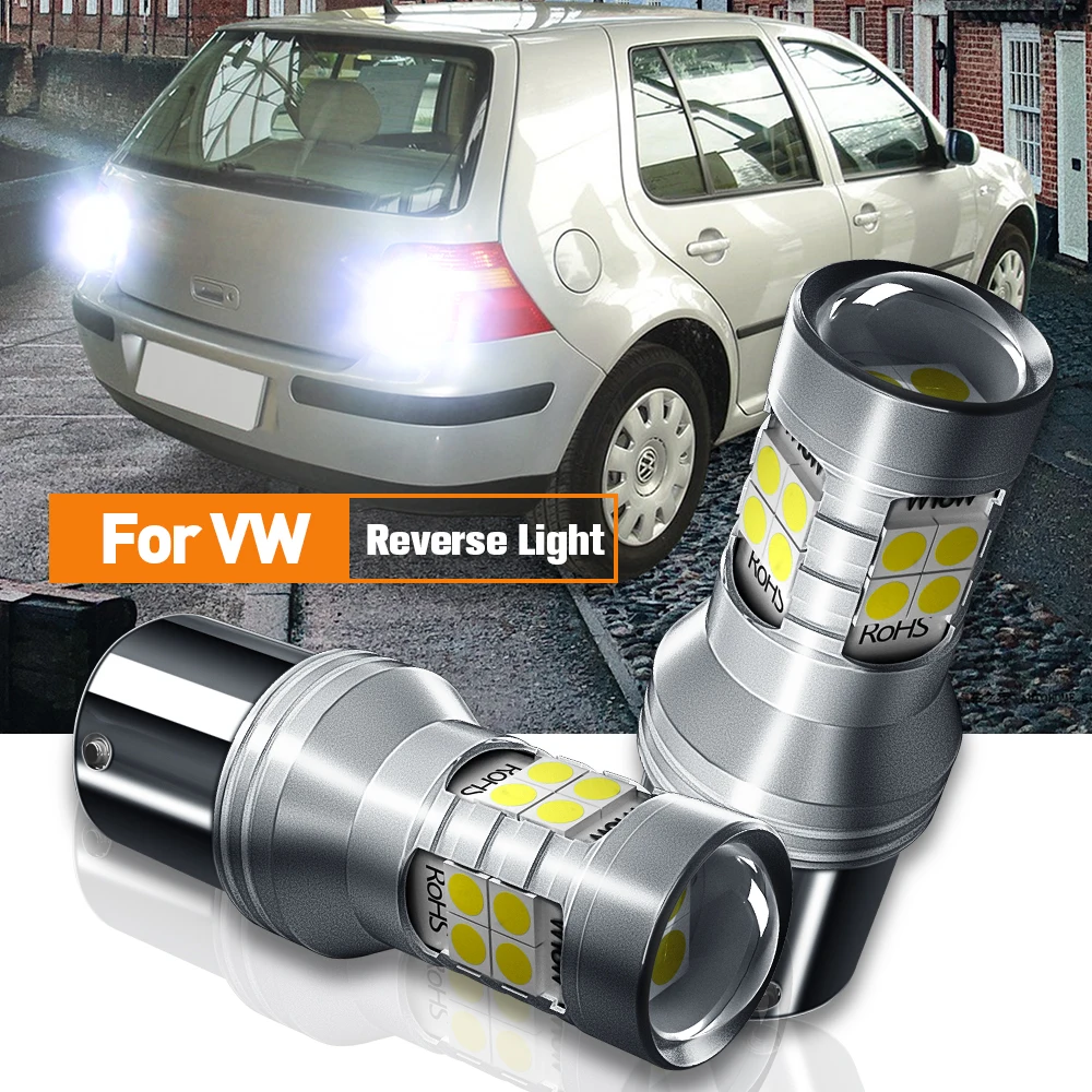 2x-LED-Reverse-Light-Backup-P21W-BA15S-1156-7506-Canbus-For-VW ...