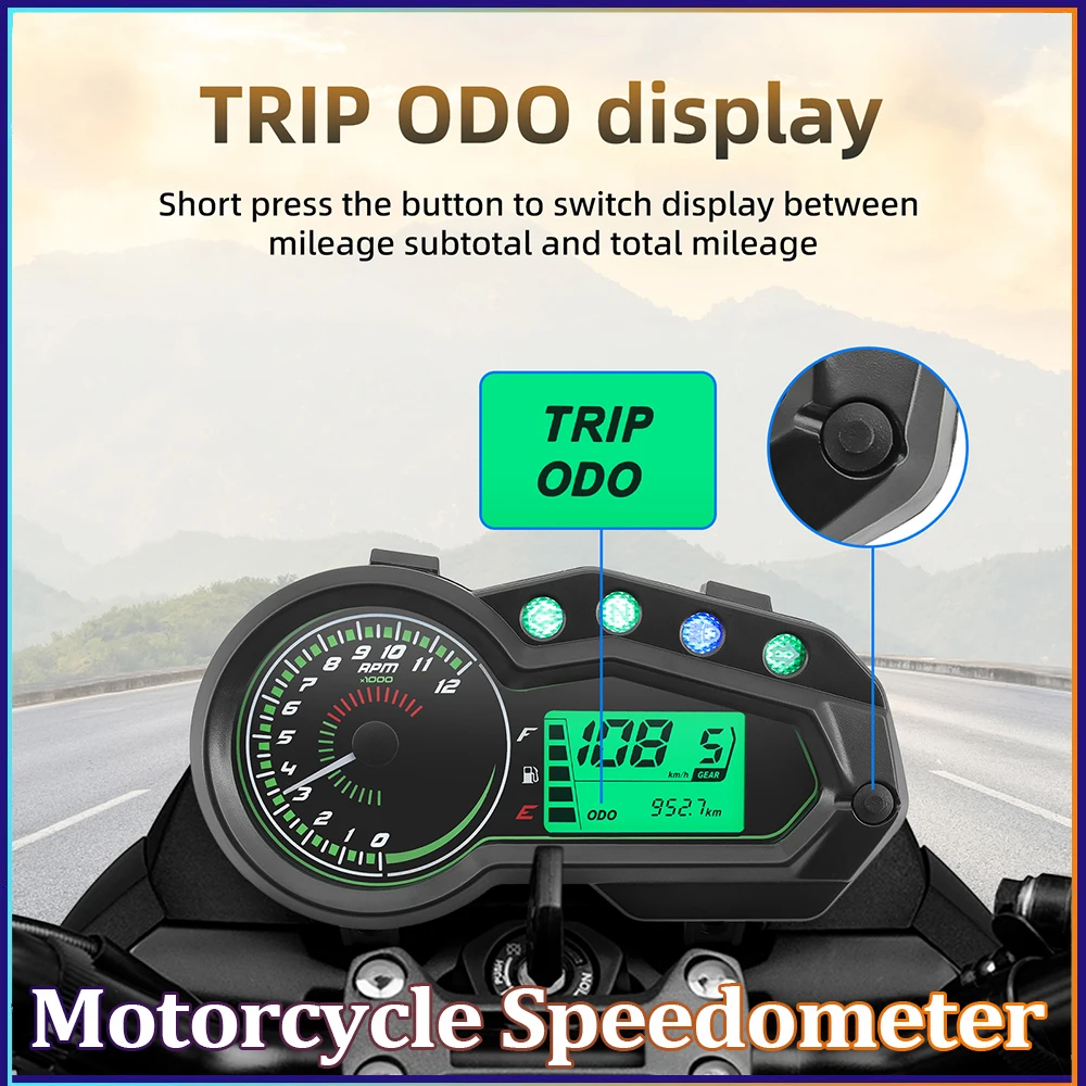 Multifunction-Motorcycle-Speedometer-Universal-Moto-Accessories-For ...