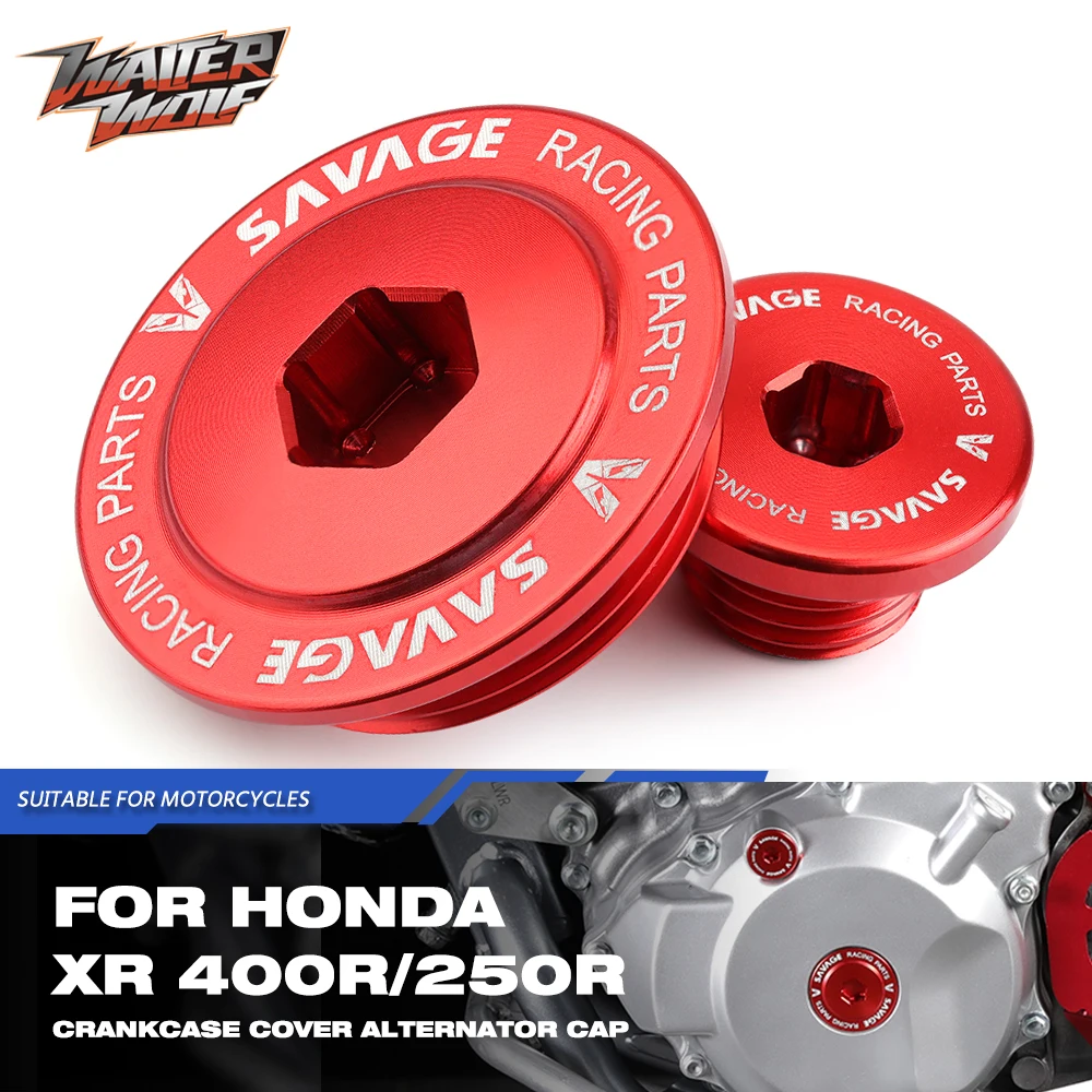 Motorcycle Crankcase Cover Alternator Cap Side Decorate Screw For HONDA ...