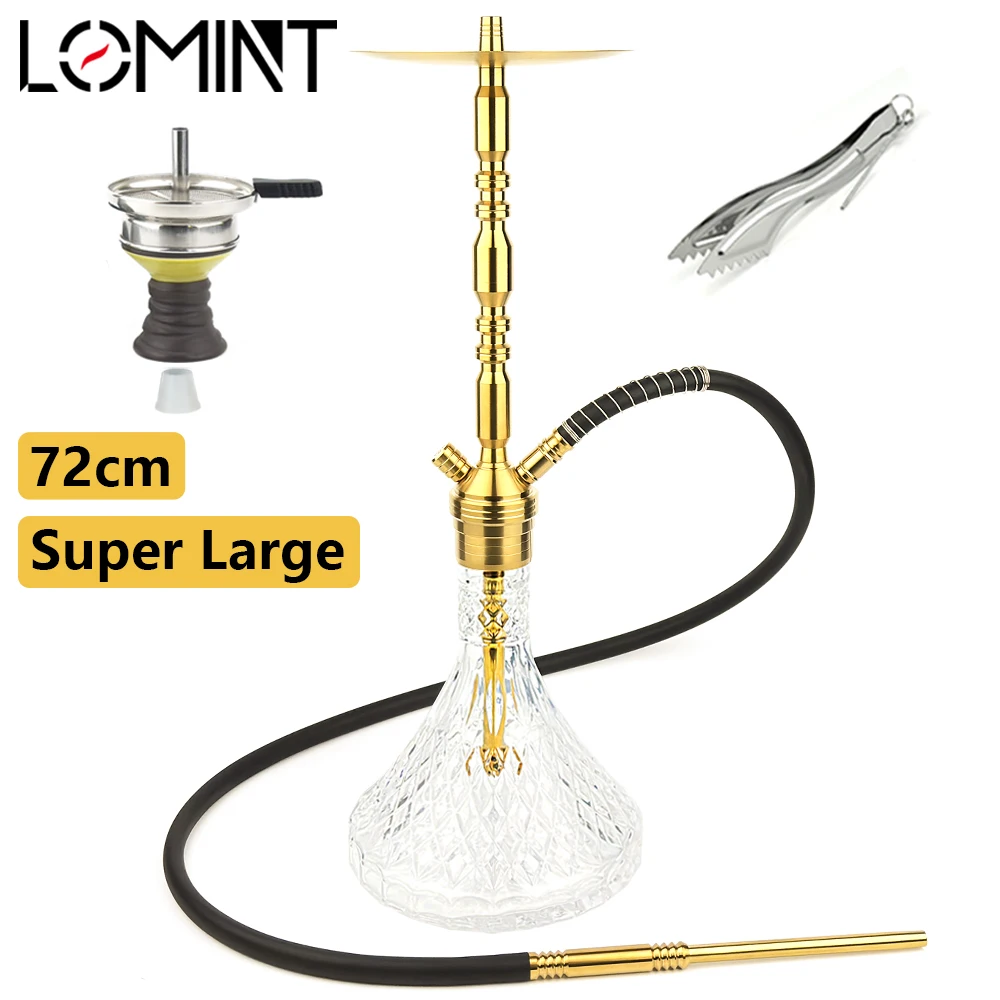 LOMINT-Super-Large-304-Stainless-Steel-Hookah-Shisha-Set-Full-Complete ...