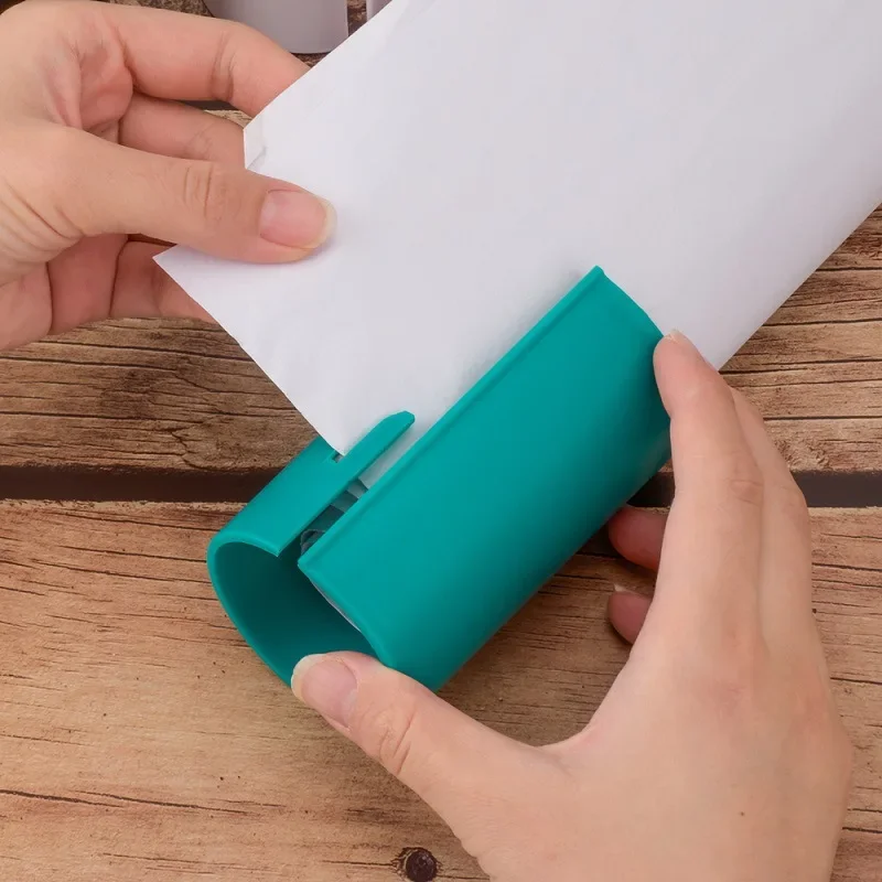 Christmas Gift Wrapping Paper Cutter Kraft Paper Craft Knife Roll Slide ...