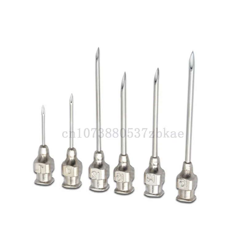 10pcs #4 #4.5 #5 #5.5 #6 To #20 Stainless Steel Veterinary Needle ...