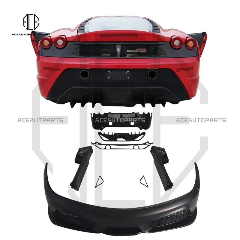 SC-Style-Auto-Car-Accessories-Body-Kit-For-Ferrari-F430-FRP-Bumper ...
