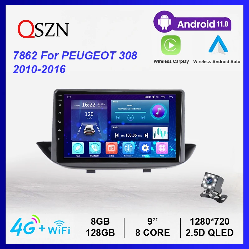 8G-128G-Android-11-Night-Version-DVR-Carplay-Car-Multimedia-Player-For ...