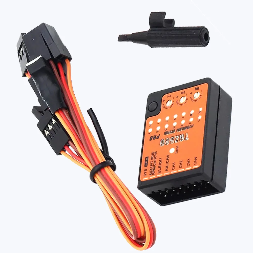 Flybarless-4-5-10V-RC-TGZ580-3-Axis-Gyro-FBL-Altitude-Control-Smart ...