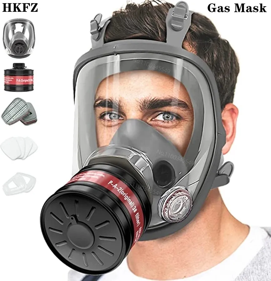 Atemschutzmaske-maske-mit-40-mm-gas-filter-kanister-f-r-industrielle ...