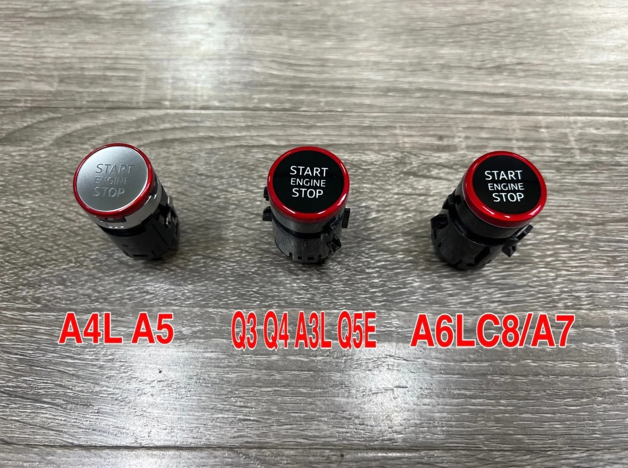 New-Red-Start-Stop-Button-Engine-Switch-For-Audi-A3L-Q3-Q4-Q5E-RSQ3 ...