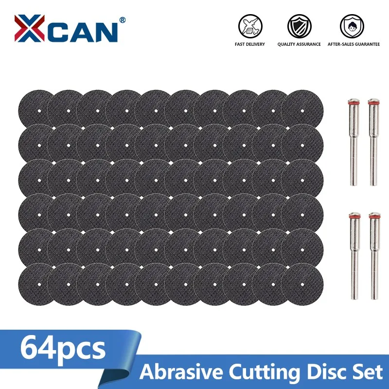 XCAN-32mm-Abrasive-Cutting-Disc-Set-With-Mandrels-Grinding-Wheels-Saw ...