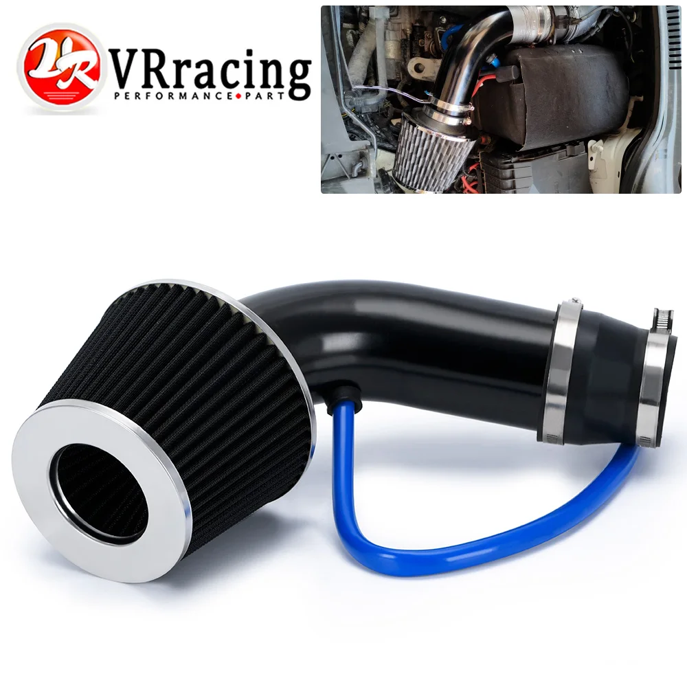 VR-Universal-3-76mm-Air-Filter-Cold-Air-Intake-Pipe-Turbo-Induction ...