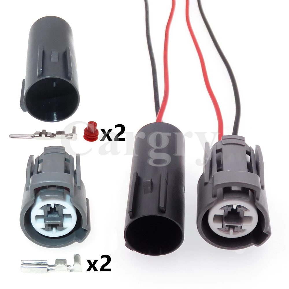1-Set-2P-Car-Starter-Male-Female-Docking-Connector-For-Honda-6189-0156 ...